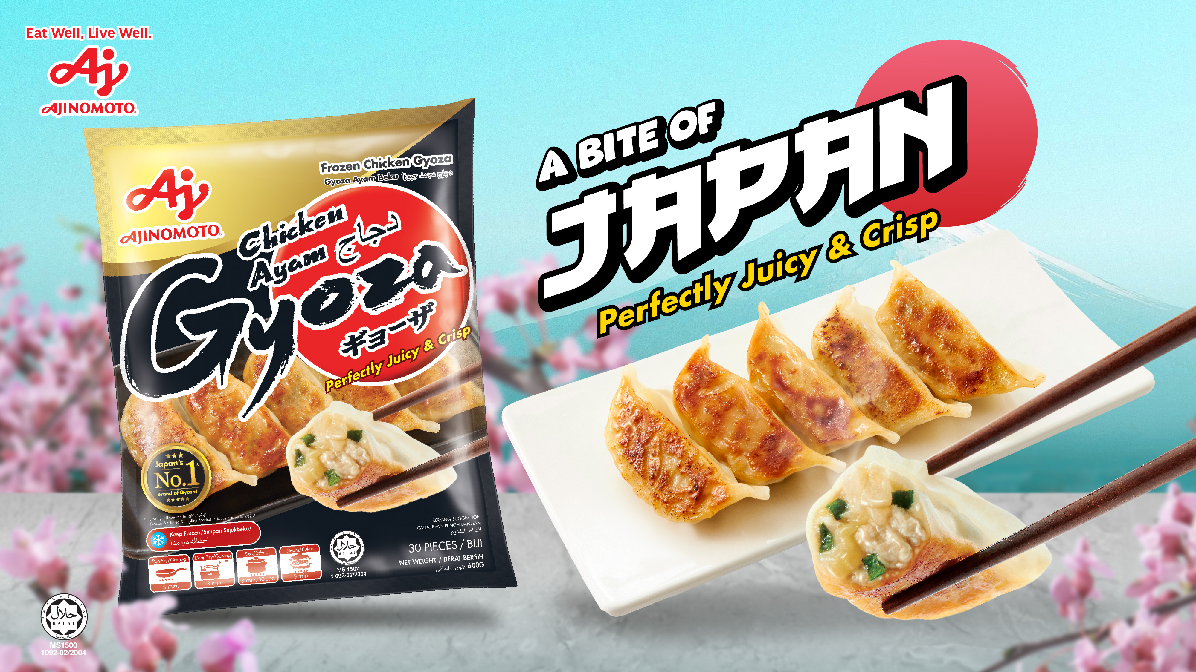 Hasilkan Gyoza Yang Sempurna Dalam 5 Minit | Smart Cooking - Smart Cooking