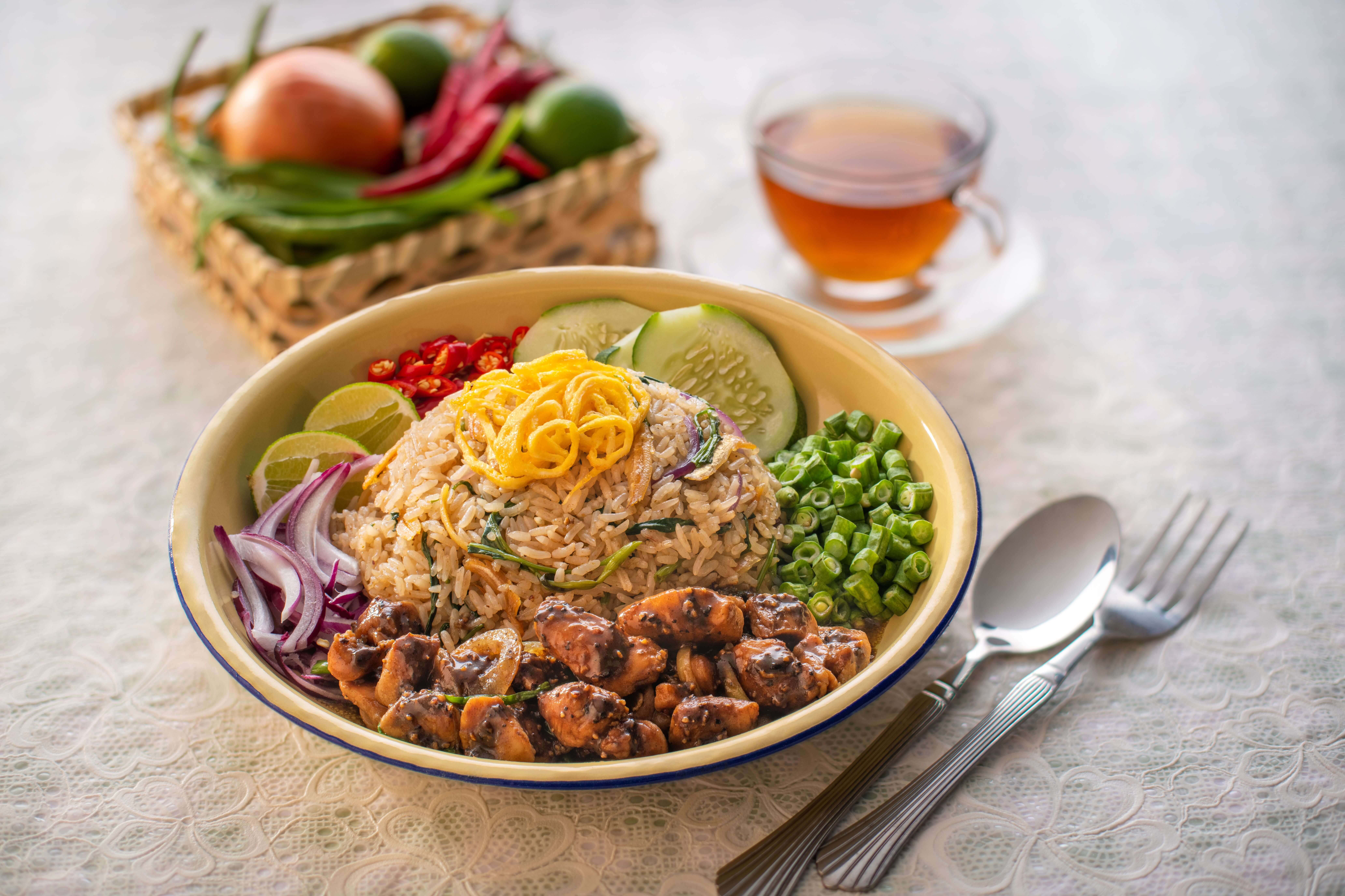 Resepi Belacan Fried Rice with Sweet Black Pepper Chicken | Smart ...